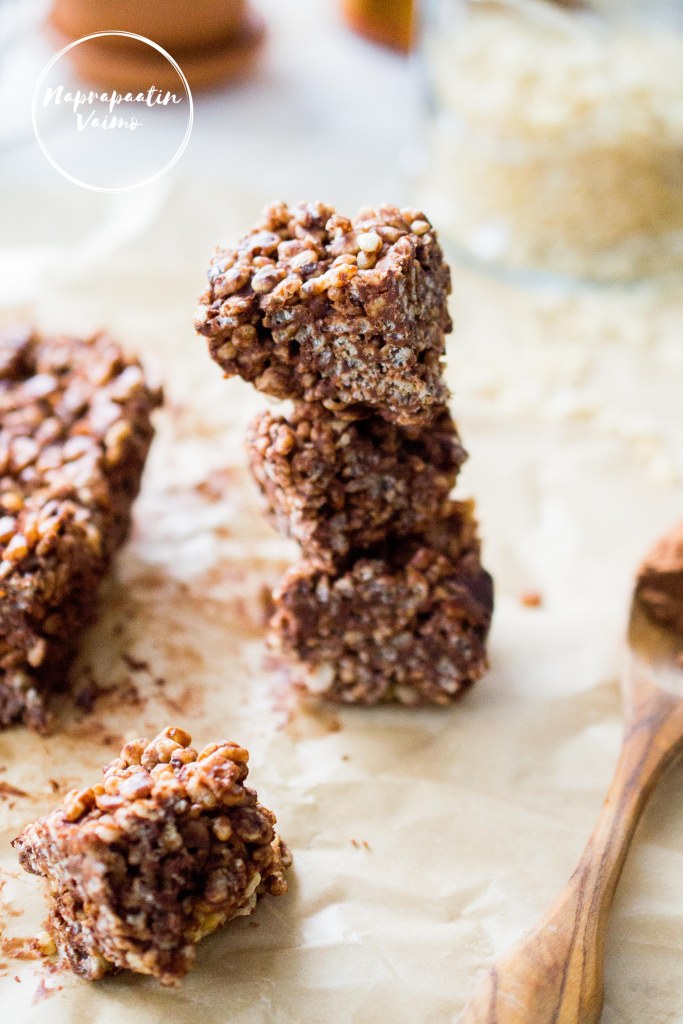 Riisisuklaa -hieman fiksumpi versio – Naprapaatin vaimo